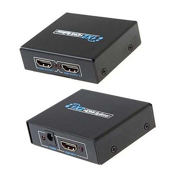 2 PORT HDMI SPLITTER – Matrix Warehouse Computers (PTY) Ltd