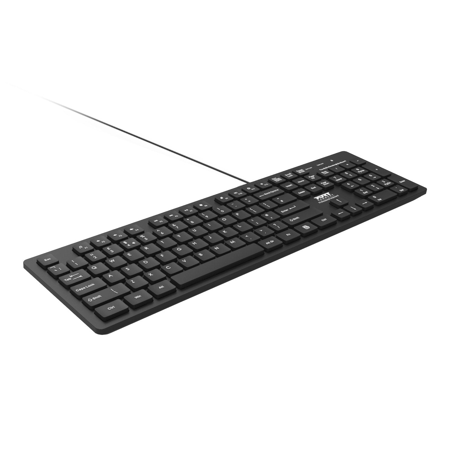 Port Connect Tough Office USB Keyboard - Black – Matrix Warehouse ...