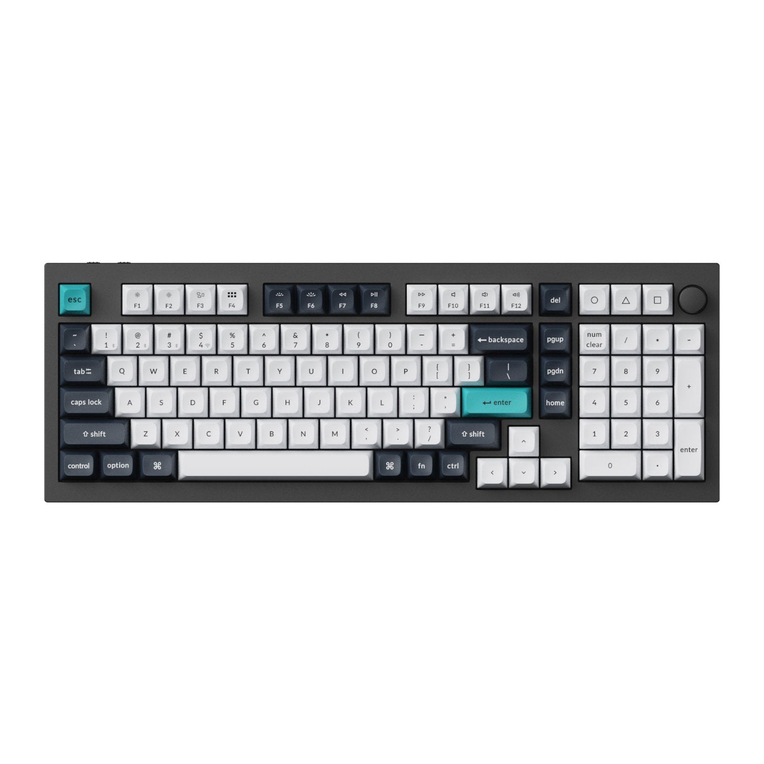 Keychron Q5 Max QMK/VIA Full-size Wireless Custom Mechanical Keyboard ...