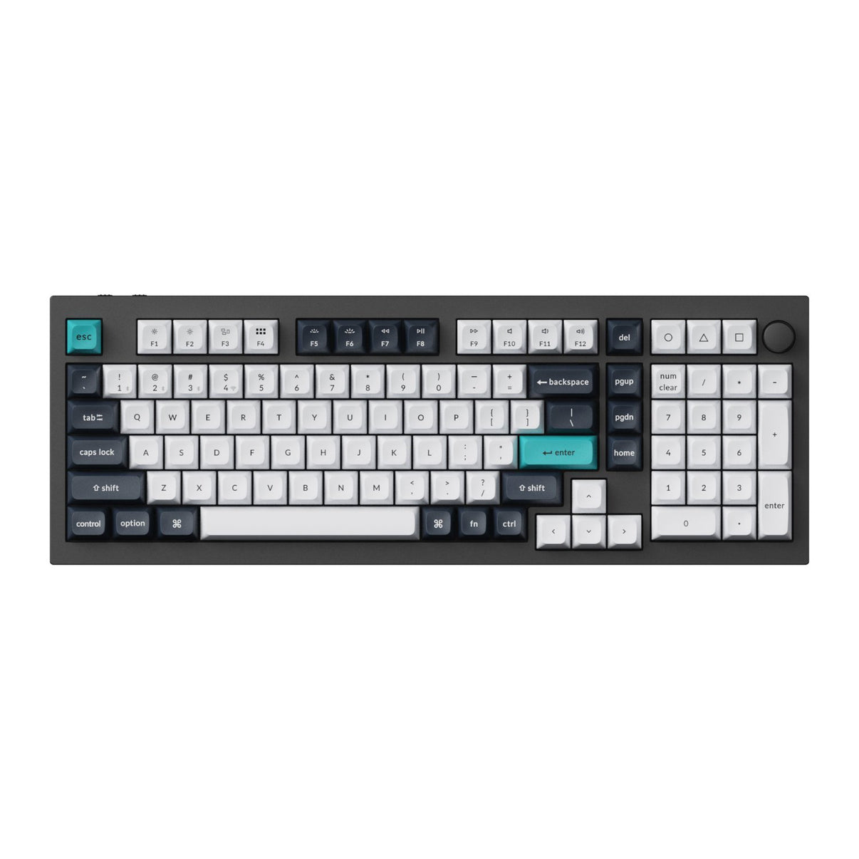 Keychron Q5 Max QMK/VIA Full-size Wireless Custom Mechanical Keyboard ...