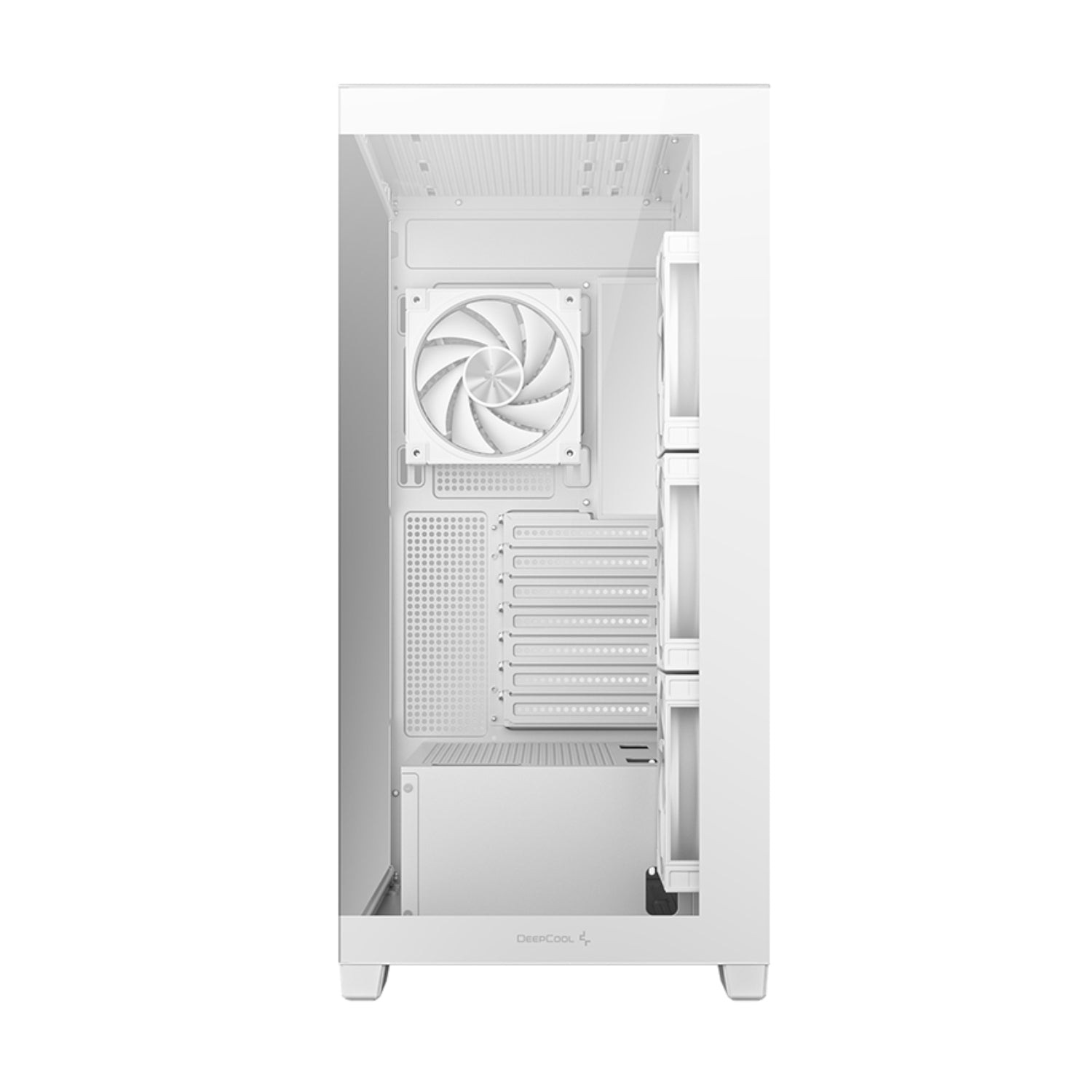 DeepCool CG580 4F V2 ARGB ATX Gaming Chassis – White – Matrix Warehouse ...