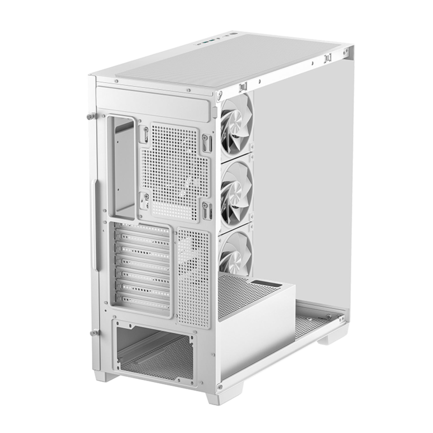 DeepCool CG580 4F V2 ARGB ATX Gaming Chassis – White – Matrix Warehouse ...