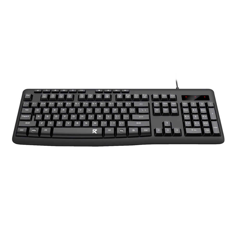Redragon BK-7366 Full-size Ergonomic Wired Membrane Office Keyboard ...