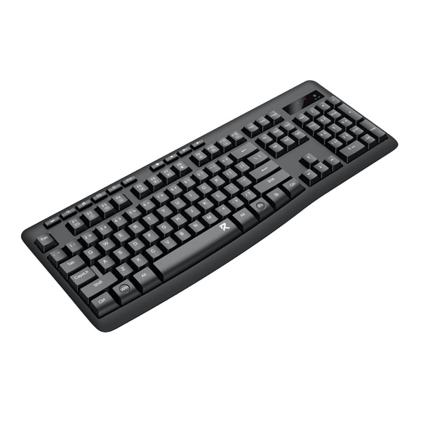 Redragon BK-7367 Full-size Ergonomic Wireless Membrane Office Keyboard ...