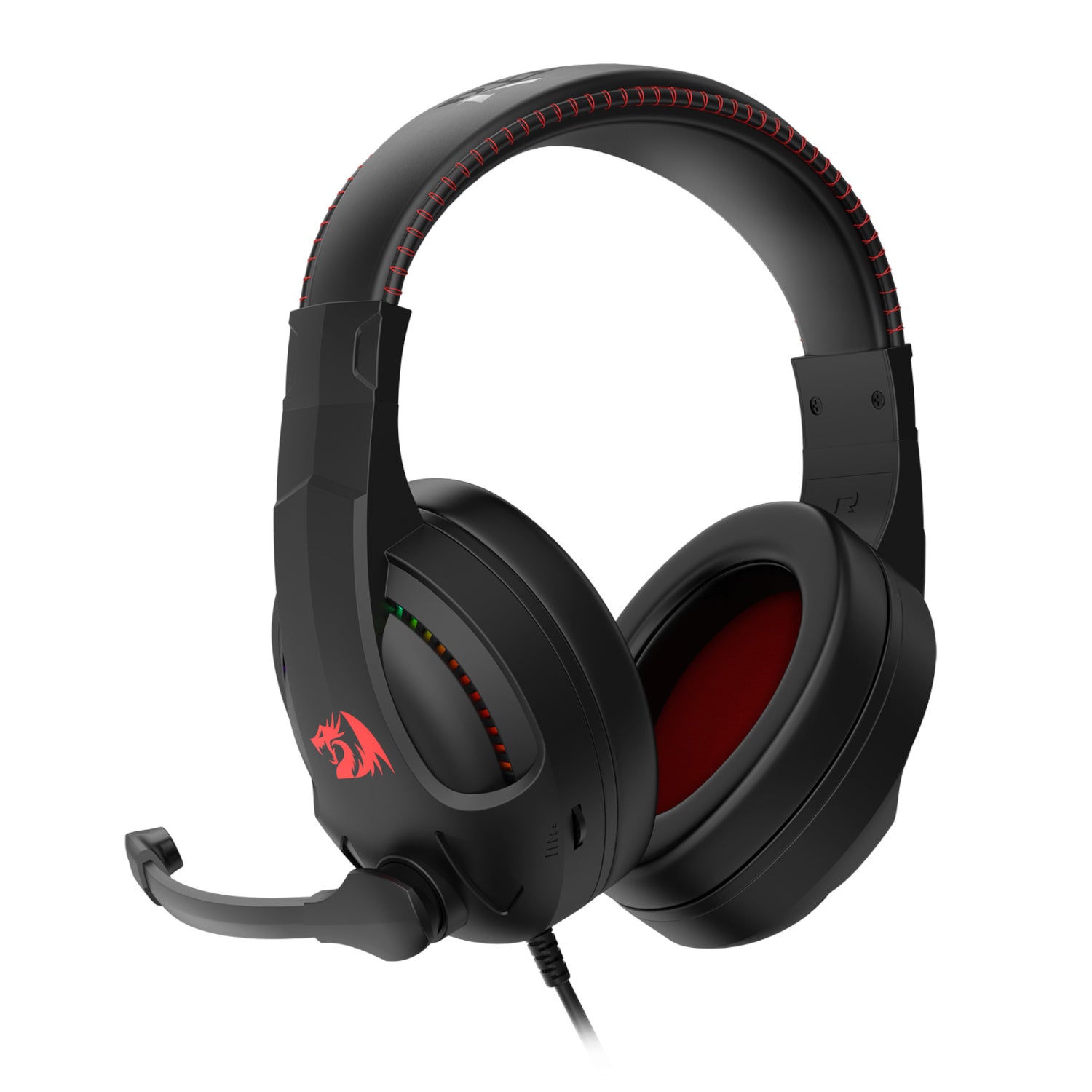 Redragon H211 CRONUS Surround Sound RGB Wired Gaming Headset - Black ...