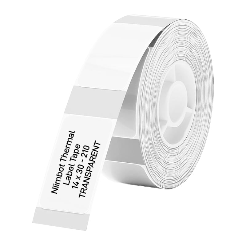 NIIMBOT D11/D110/D101/H1S Thermal Label 14x30mm - 210 Labels Per Roll ...