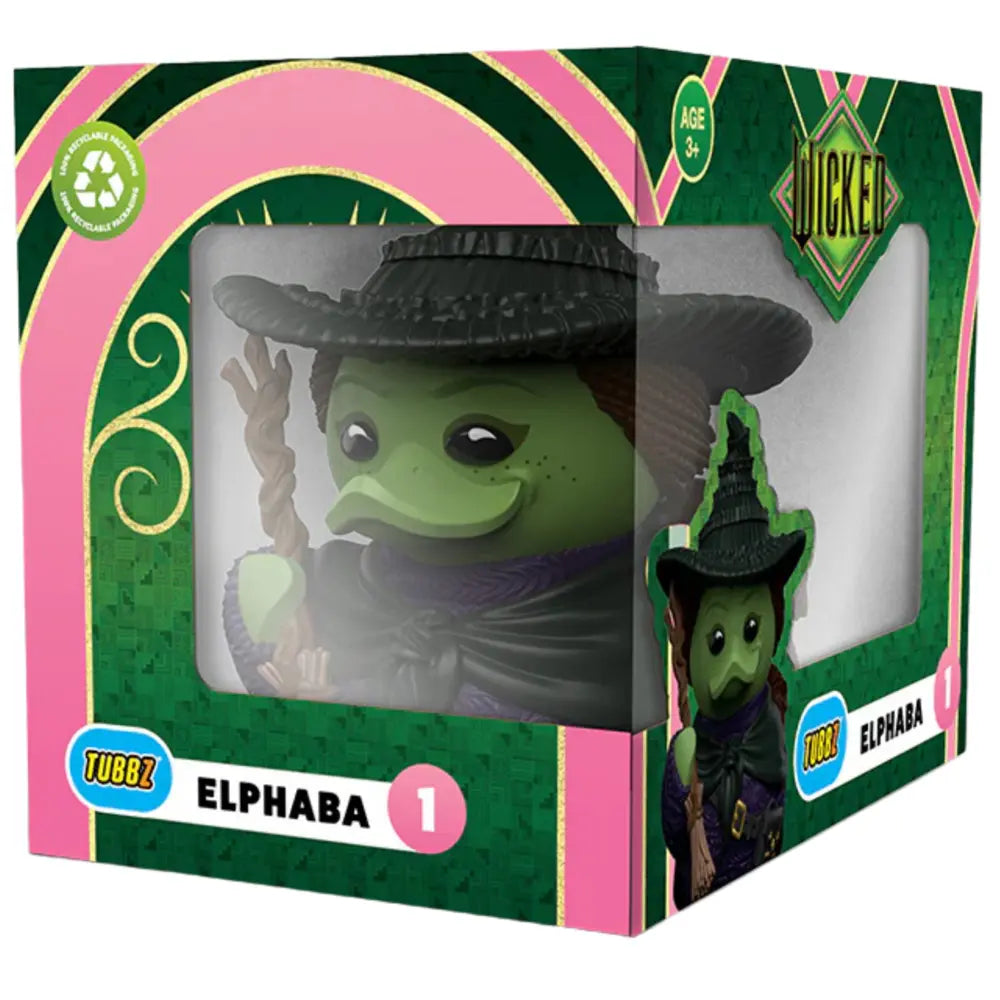 TUBBZ Boxed Wicked Elphaba Vinyl Duck Collectible Figure – Matrix ...