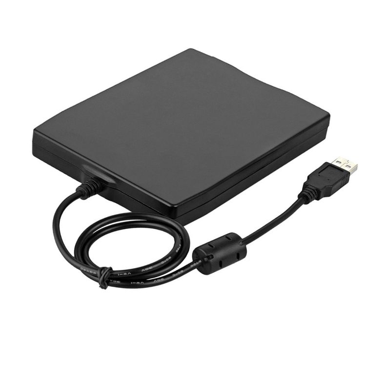 MicroWorld 1.44" USB External Floppy Disk Drive – Black – Matrix ...