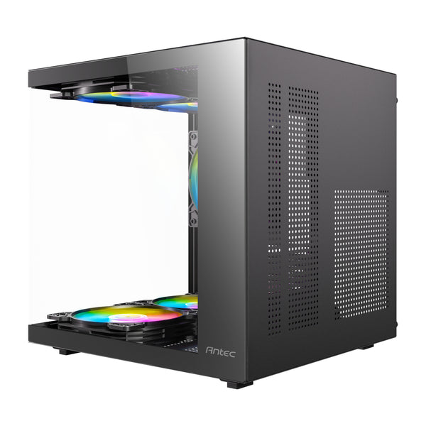 Antec VCX10M ARGB Micro-ATX | ITX Mini-Tower Gaming Chassis - Black ...